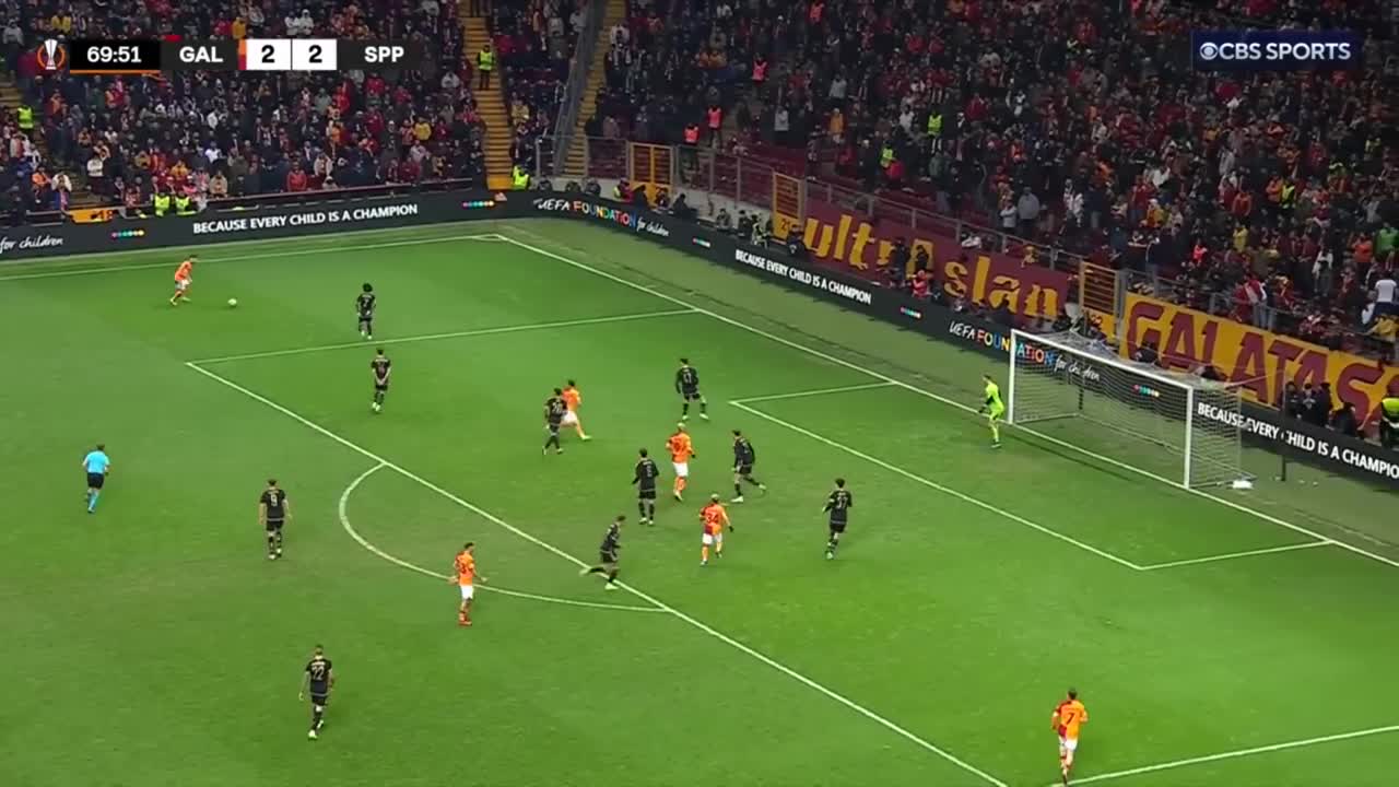 Galatasaray vs. Sparta Praha: Extended Highlights | UEL Play-offs 1st Leg | CBS Sports Golazo