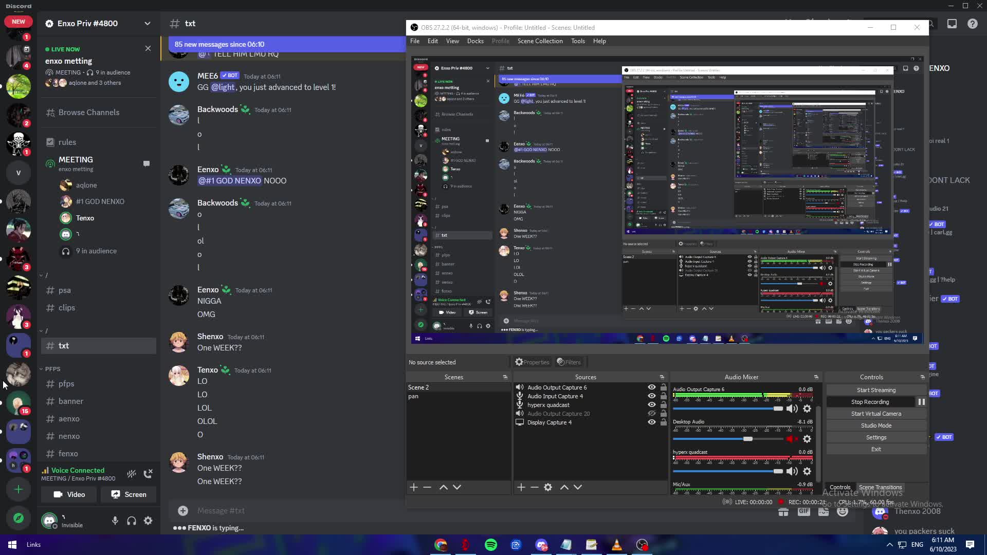 Rules of Enxo warfare: Week