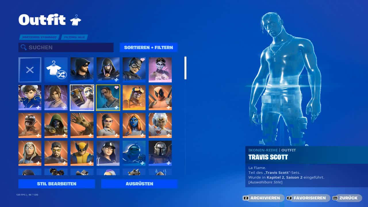 Fortnite Full Access Account - 165+ Skins + Travis Scott & Psycho ...