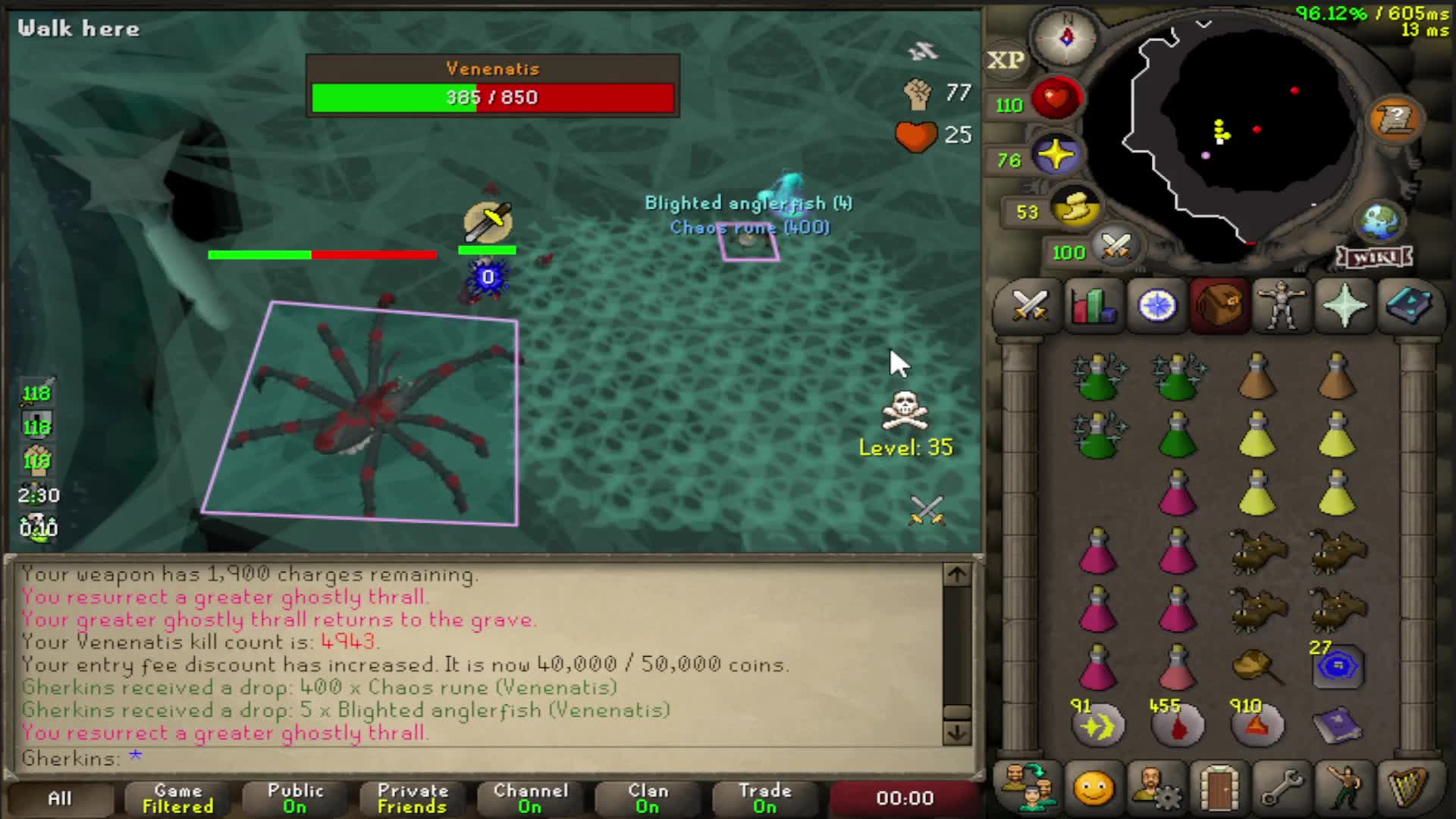 Watch Solo Venenatis Example Kill | Streamable