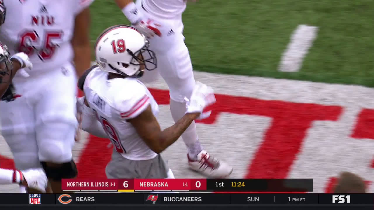 NIU Pick-Six vs. Nebraska