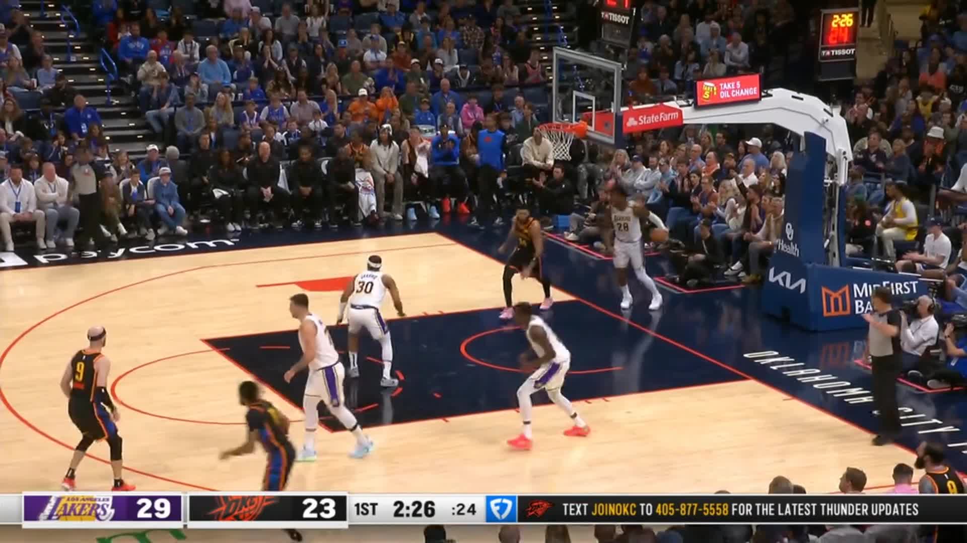 Watch [Highlight] A shot that only SGA can make | Streamable