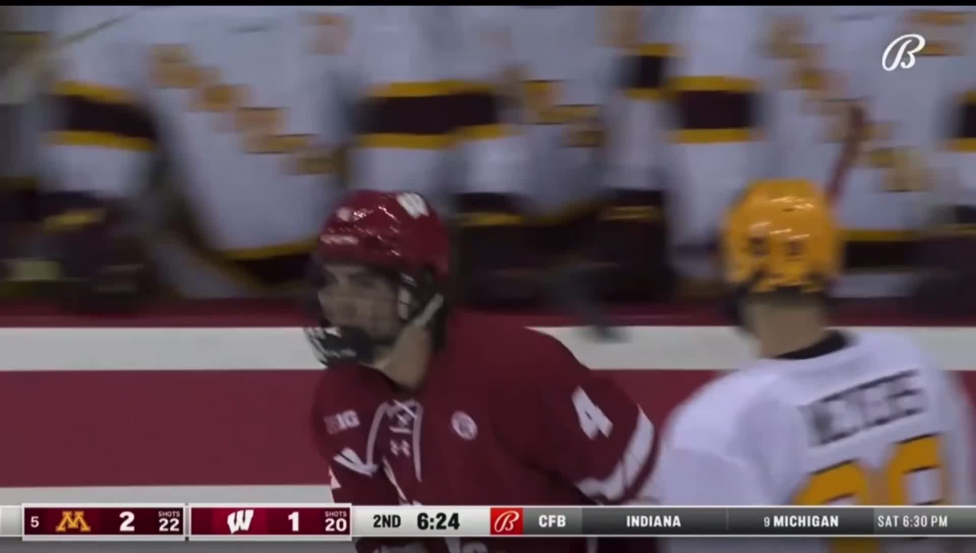 Corson 1st NCAA Goal