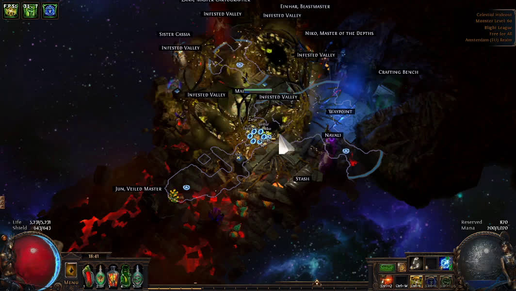 Poison KB/PS Lvl 93 Infested Valley (Asenath)