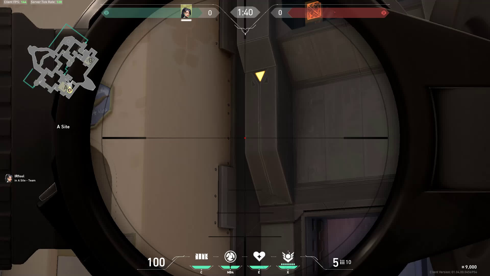 Bind defense, from A site to Inside of Hooka