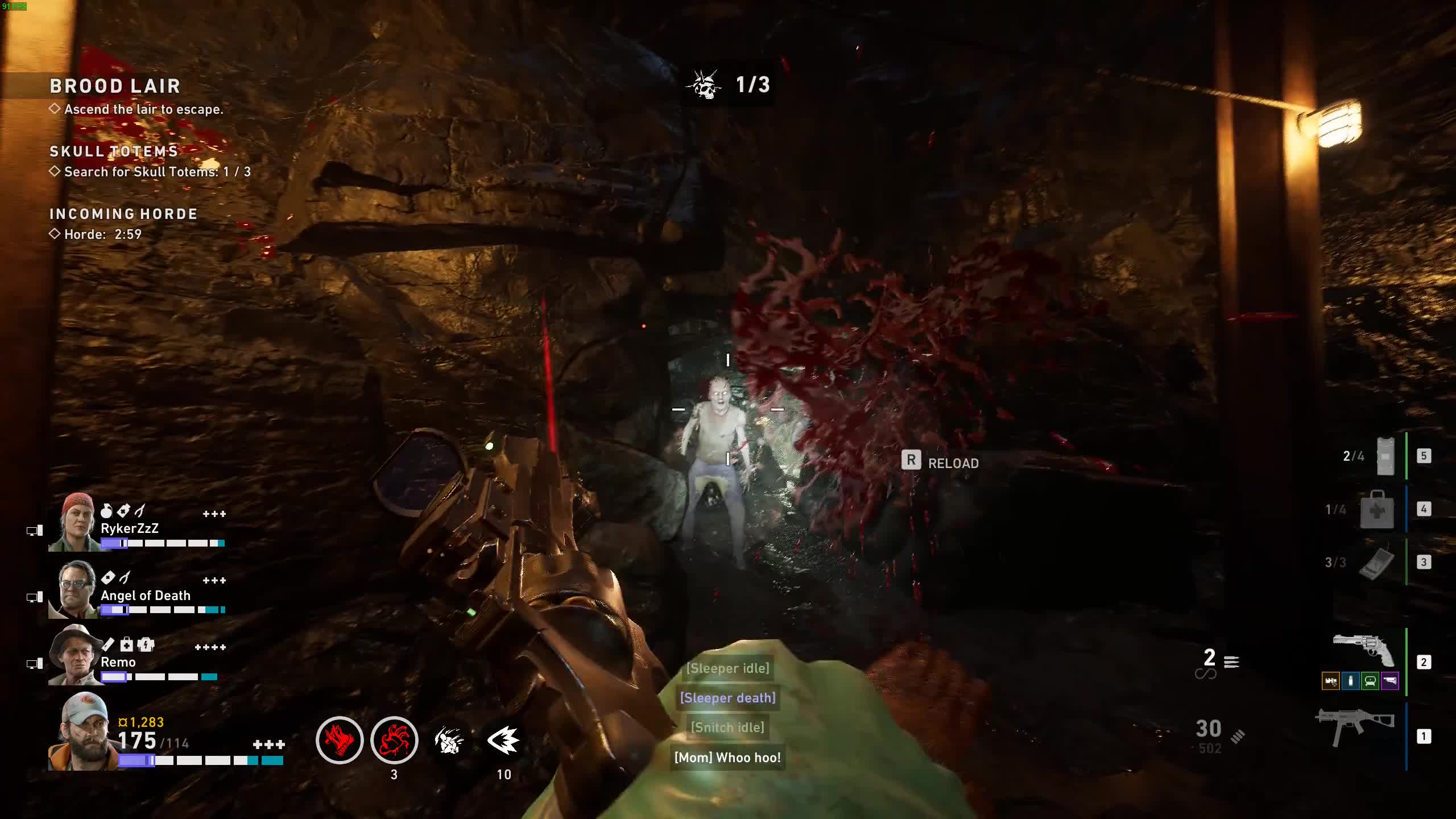 Red hit marker/zombie revive bug