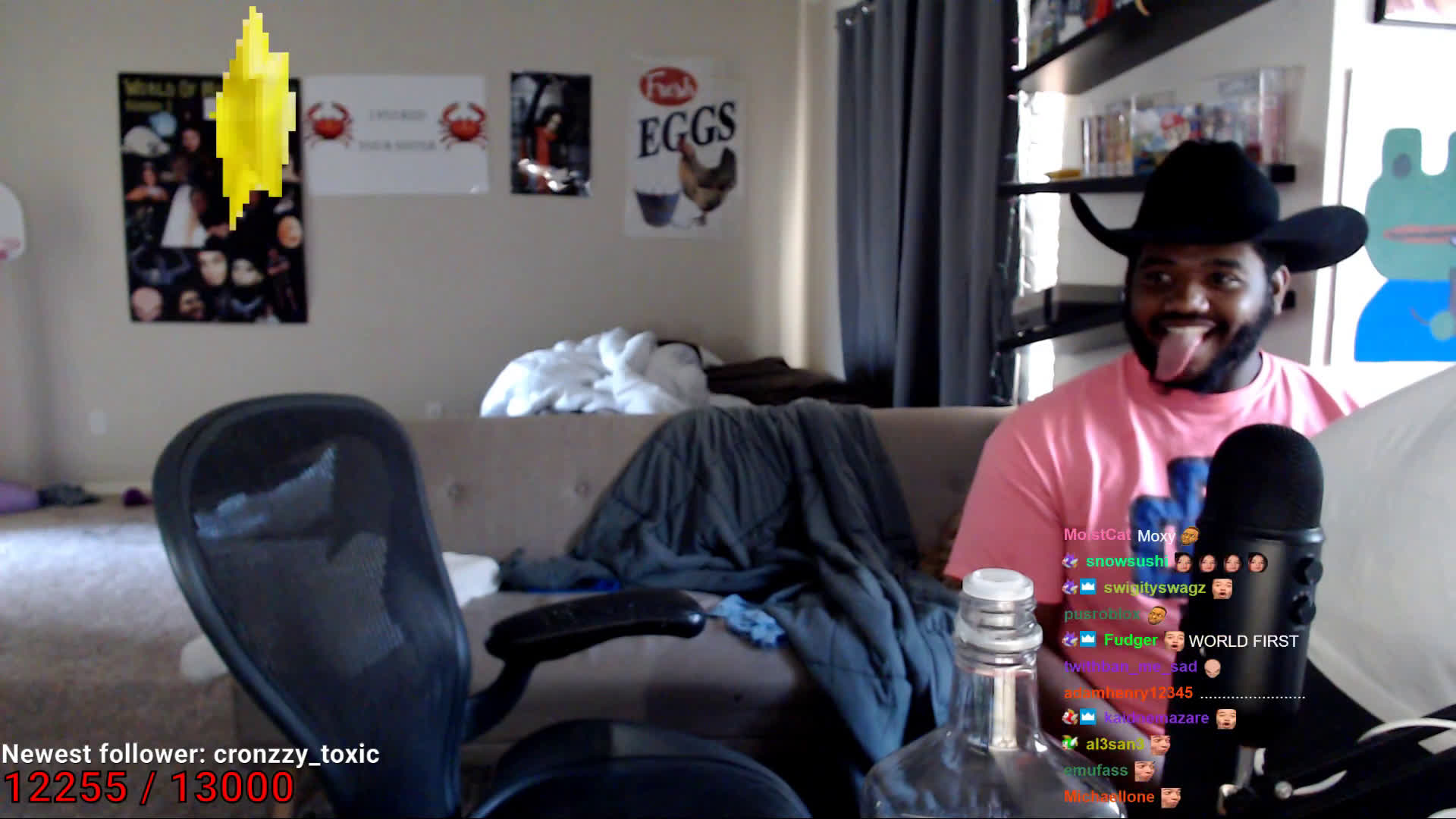 M0xy's first interaction with Dareon.