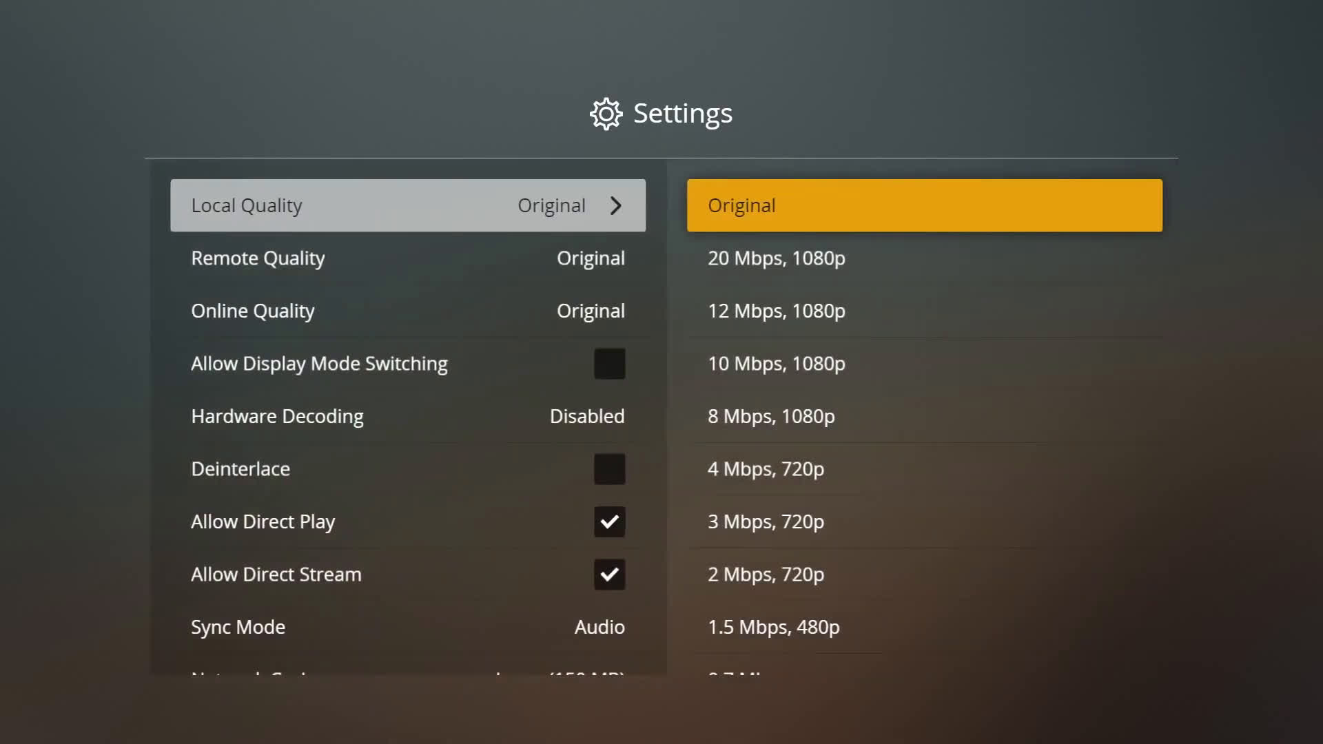 Watch Change to full quality - Plex Media Player | Streamable