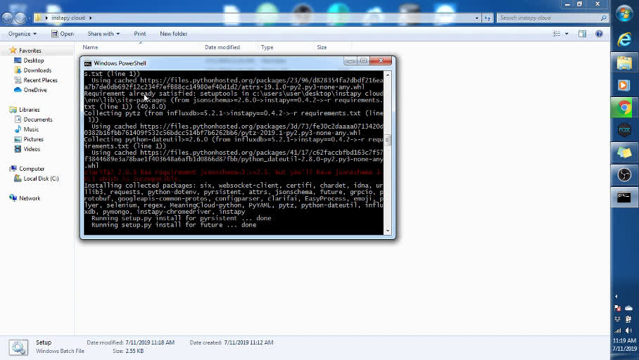 instapy.io Step by Step setup