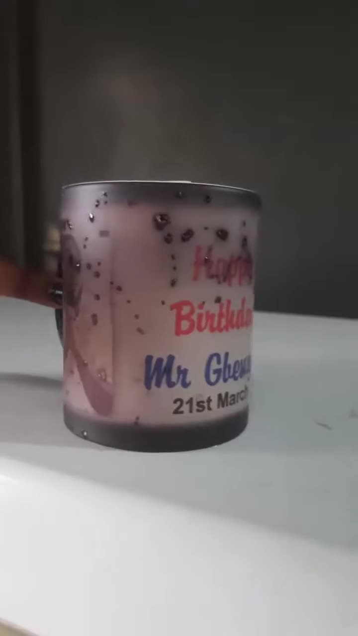 Sublimation Magic Mug Printing Process (Hot Water Color Changing ...