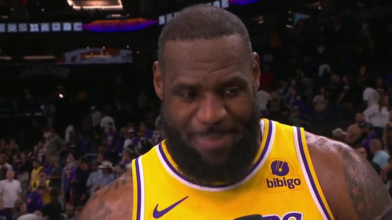 Watch LeBron on Cam Reddish | Streamable