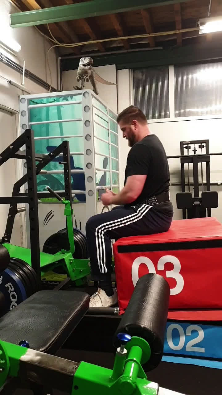 06-04-2022 280kg belt squat box squat set 3