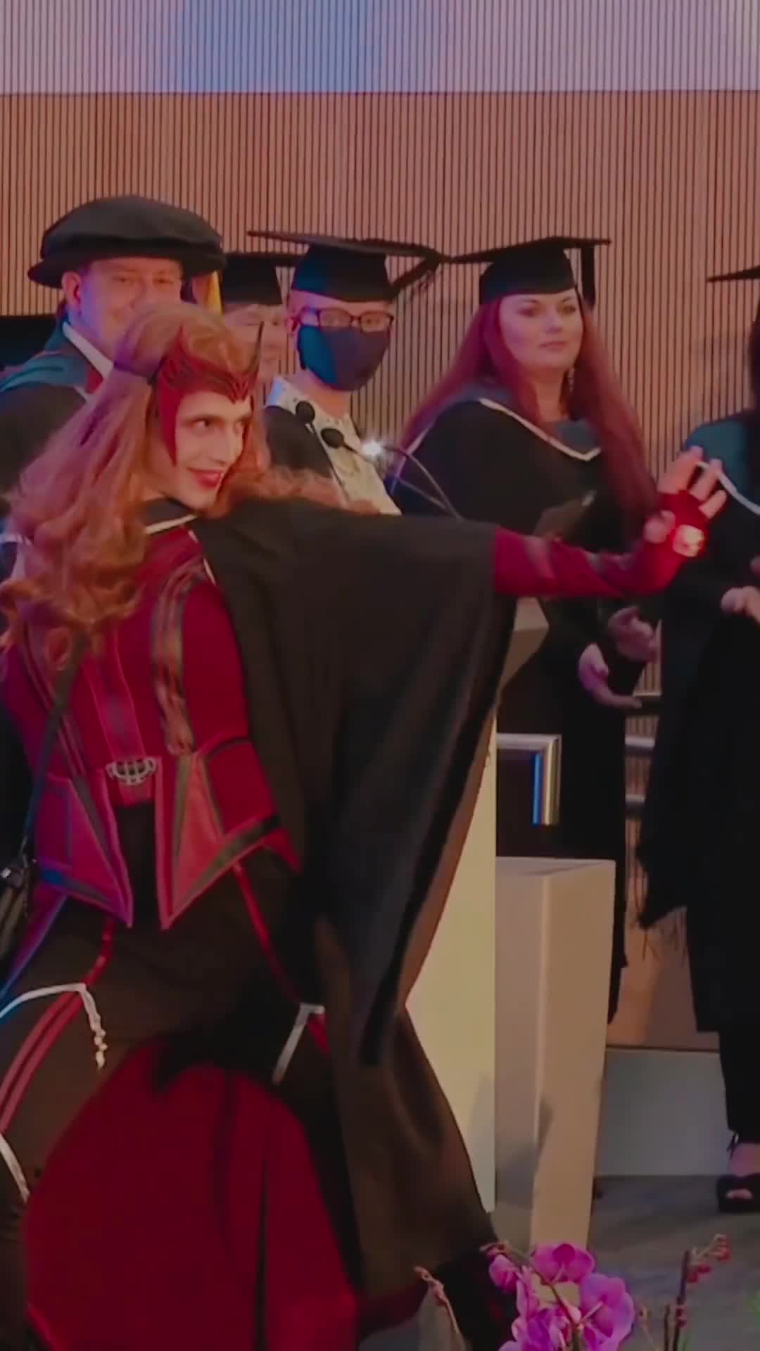 Cosplay at your graduation