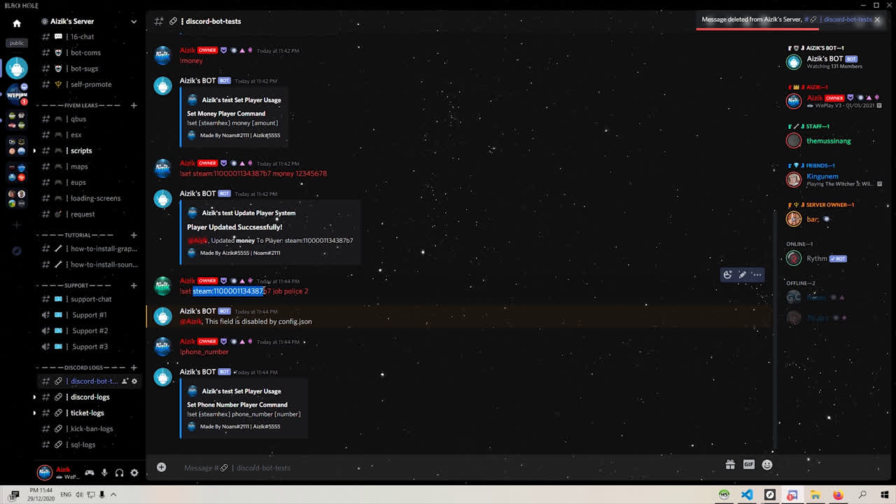 Watch Discord Bot v1 Innerpeace leaks | Streamable