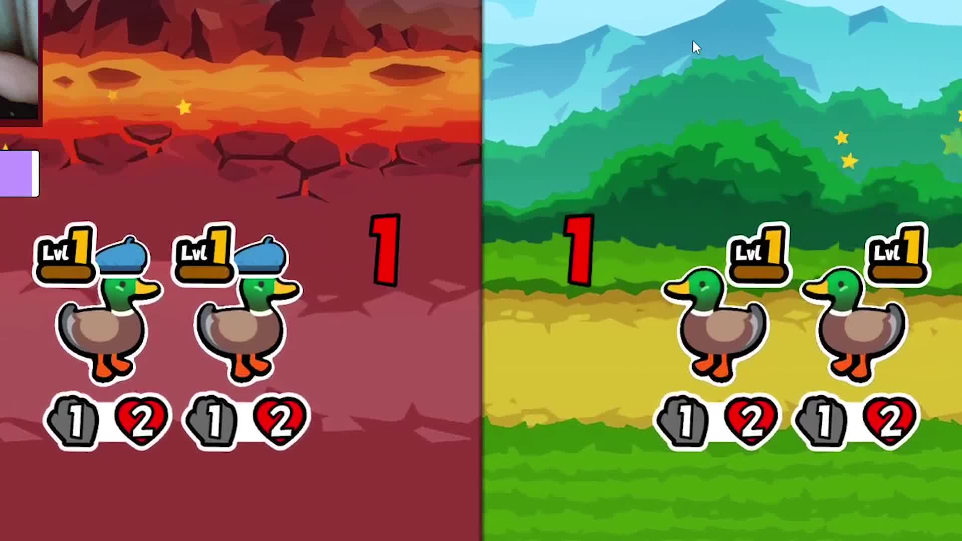 When you're matched against another duck player..