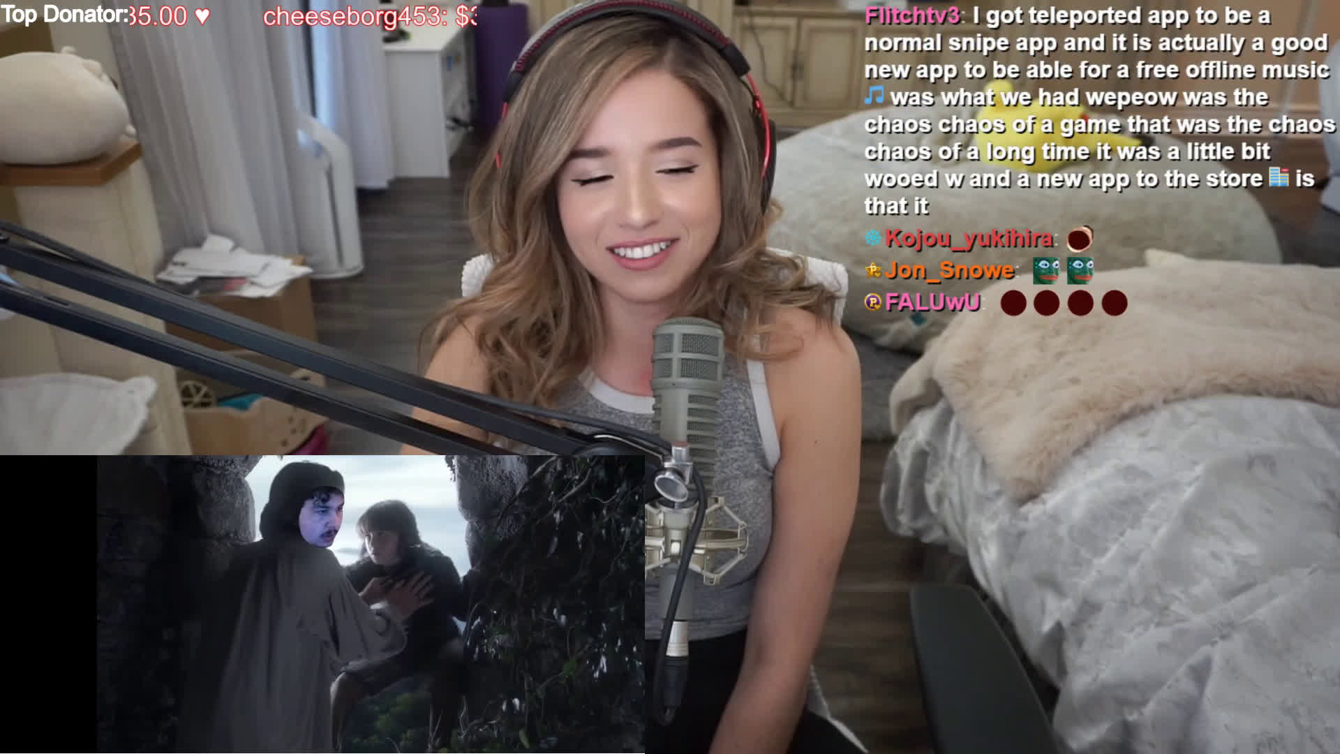 Watch Poki watches her sex scene with greek | Streamable