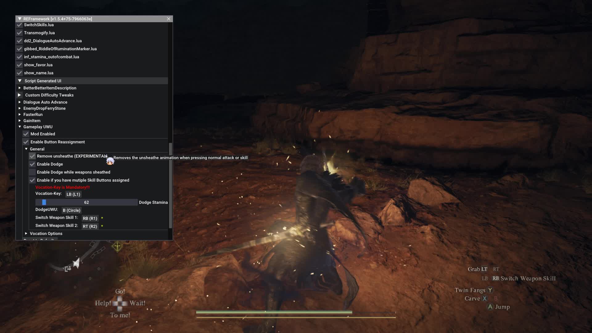 Watch No Unsheath on attack | Streamable