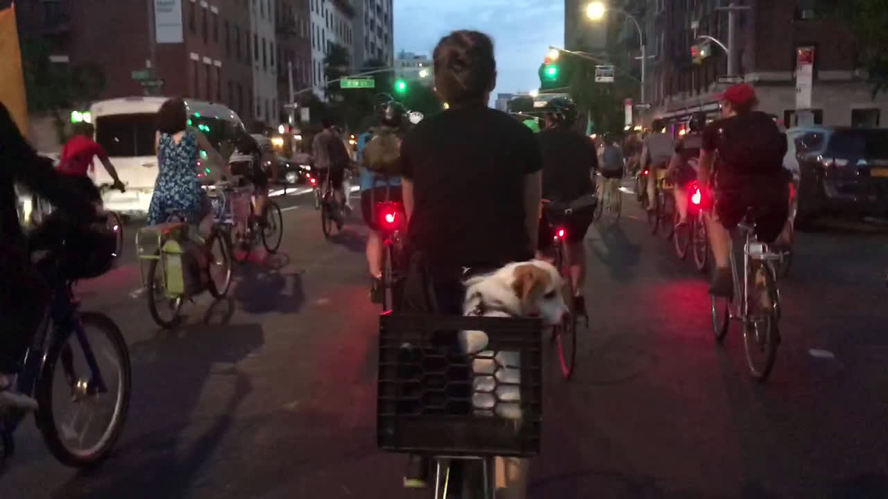 Huge turnout at today’s Critical Mass ride