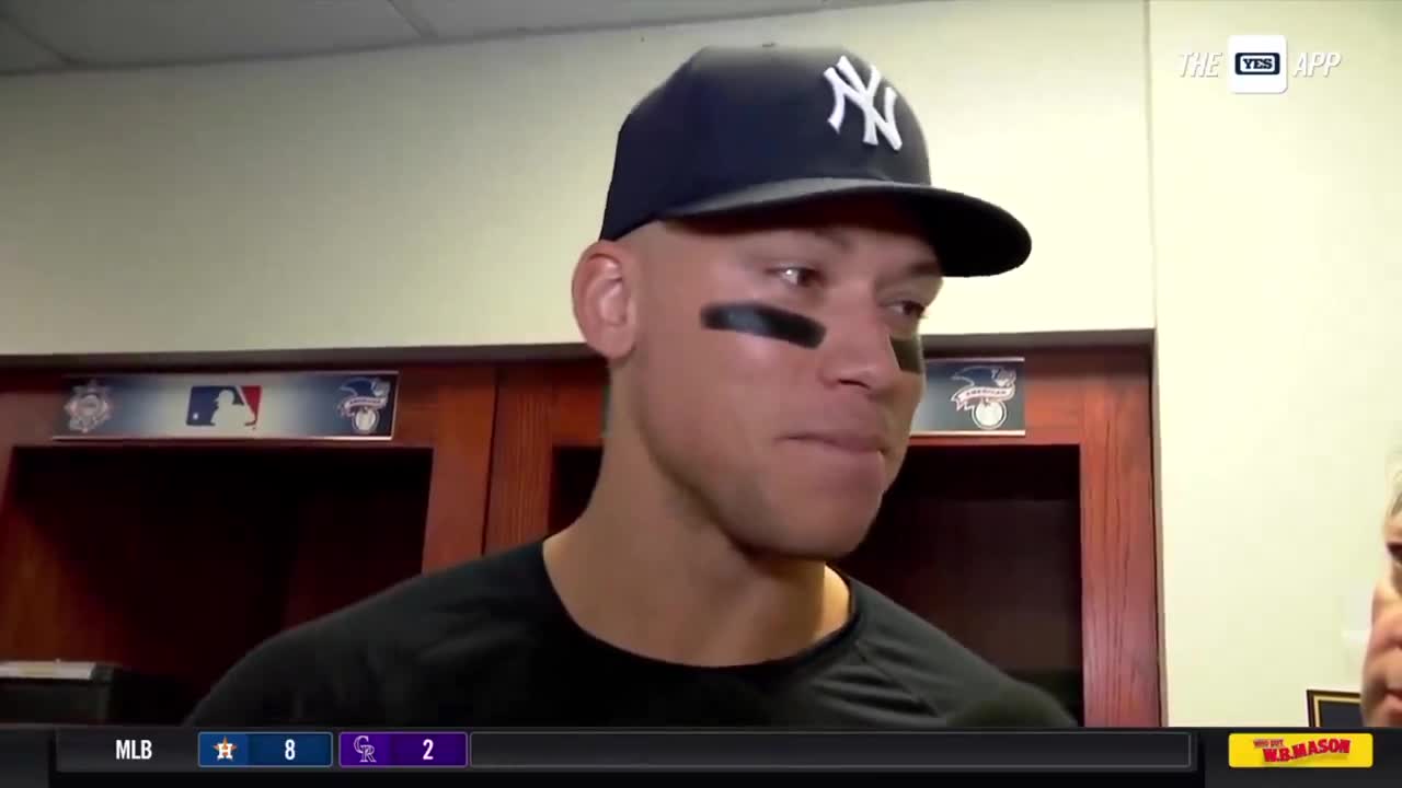 Watch Talkin' Yanks - Aaron Judge on his slide: “You can look back at ...