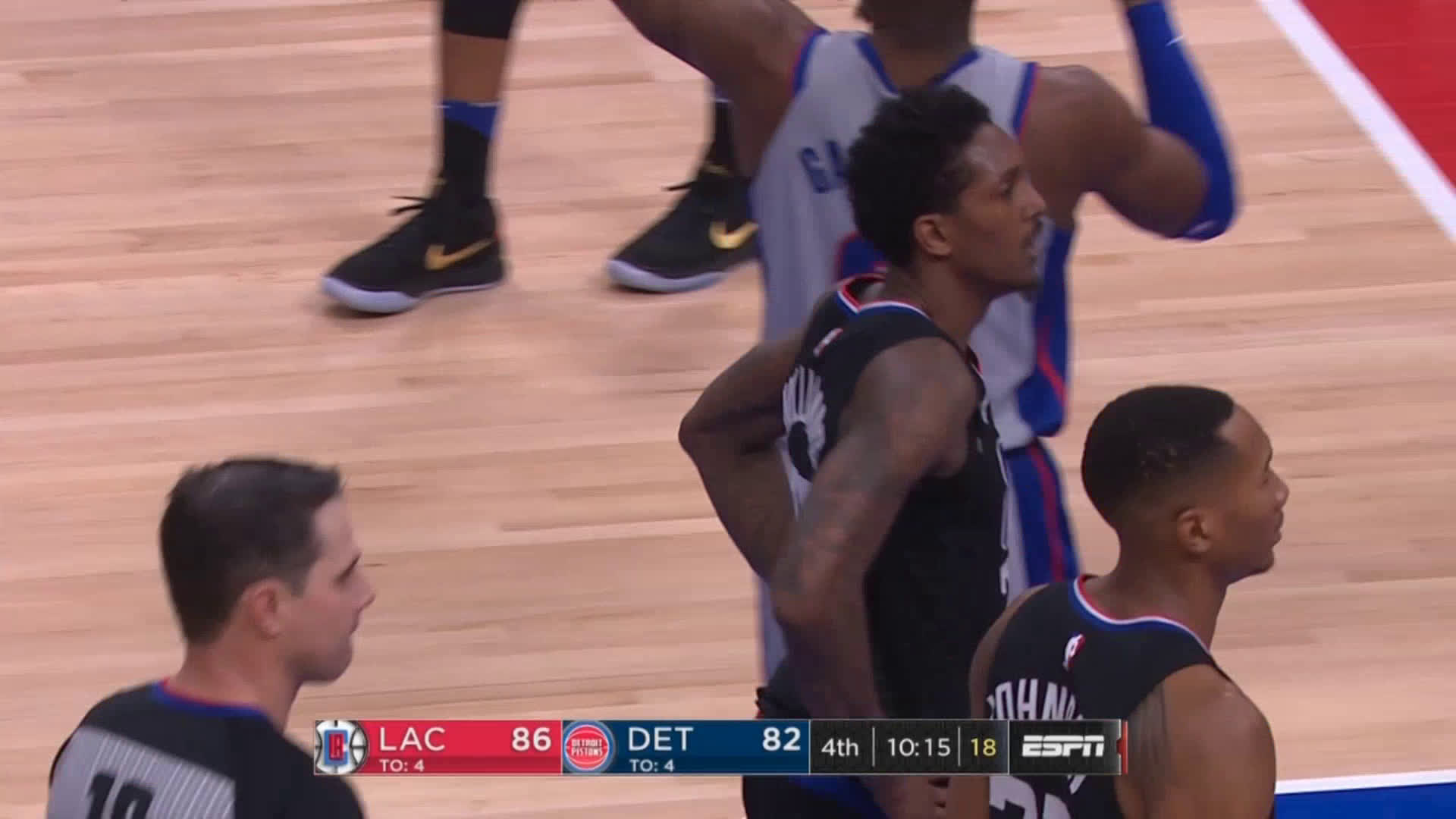 Harrell and Jordan exchange nice words