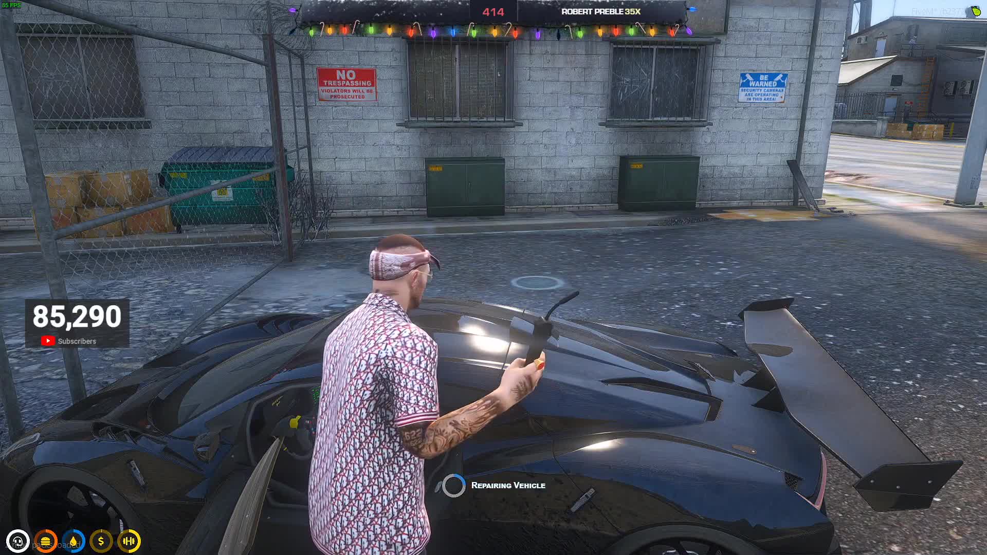 Ramee takes Claire's car out for a spin