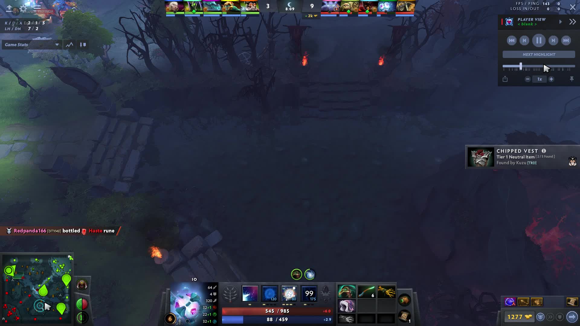 Watch 3 Relocate into Fog with no vision and ping | Streamable