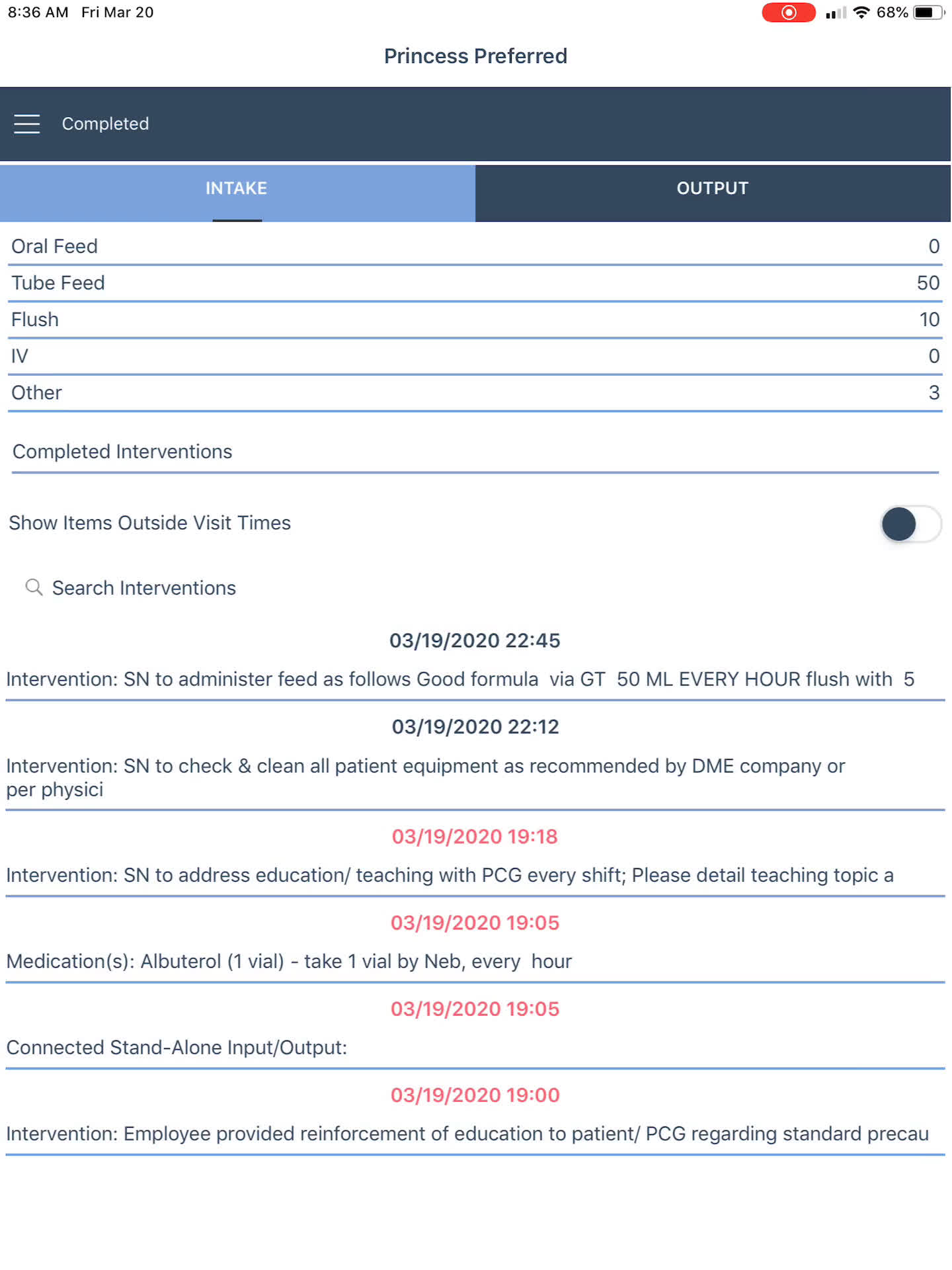 Watch Completed items How to edit interventions | Streamable