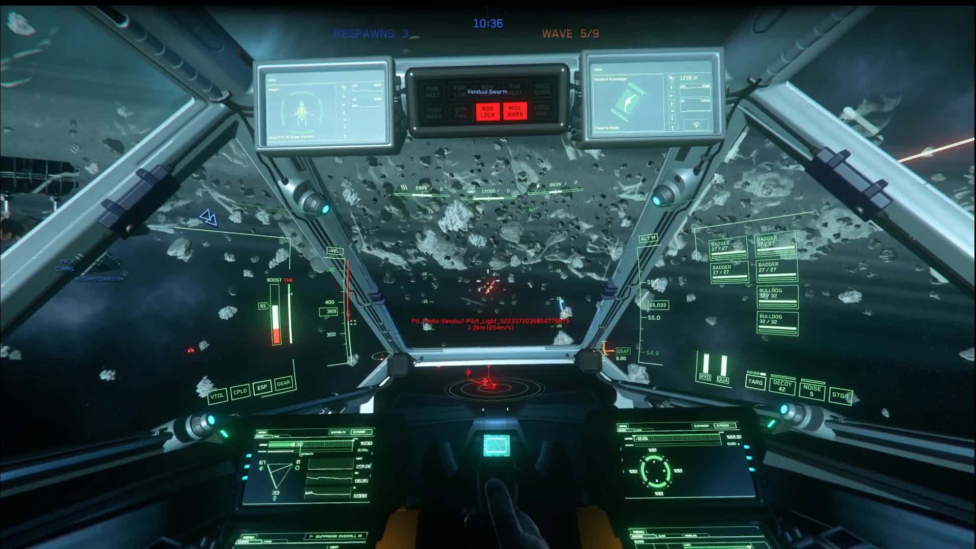 Manual Gimbal Weapons with Auto Tracking with Target Padlock