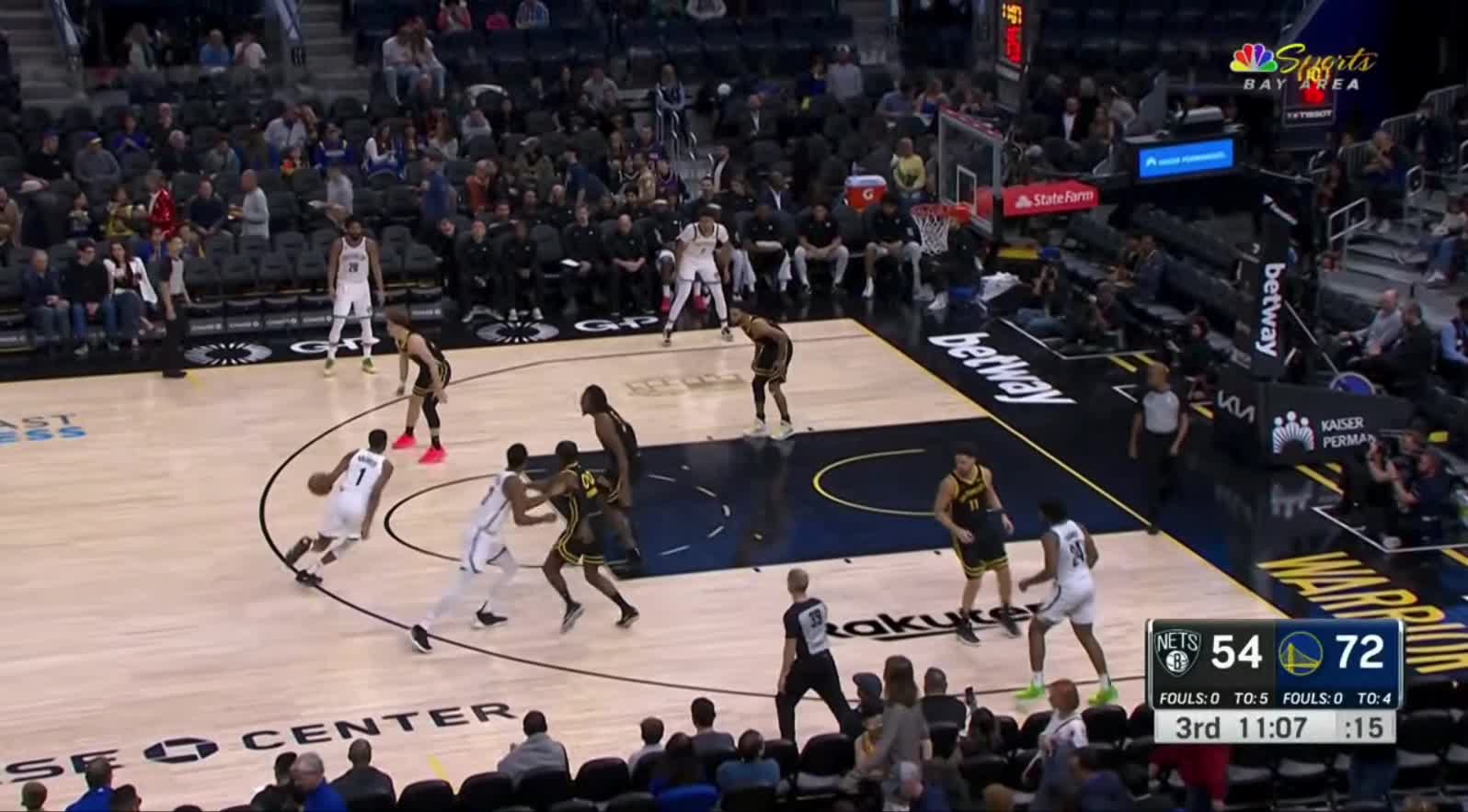 podz dig block on mikal elbow middie