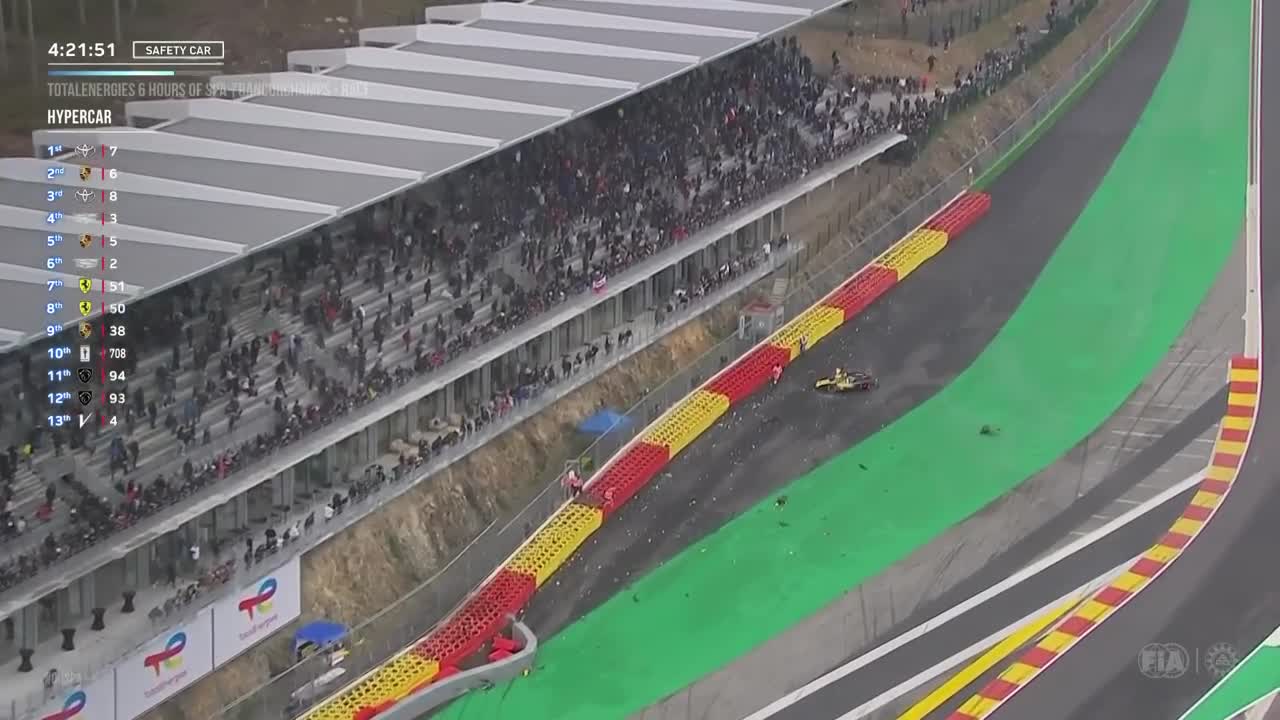 Spa crash