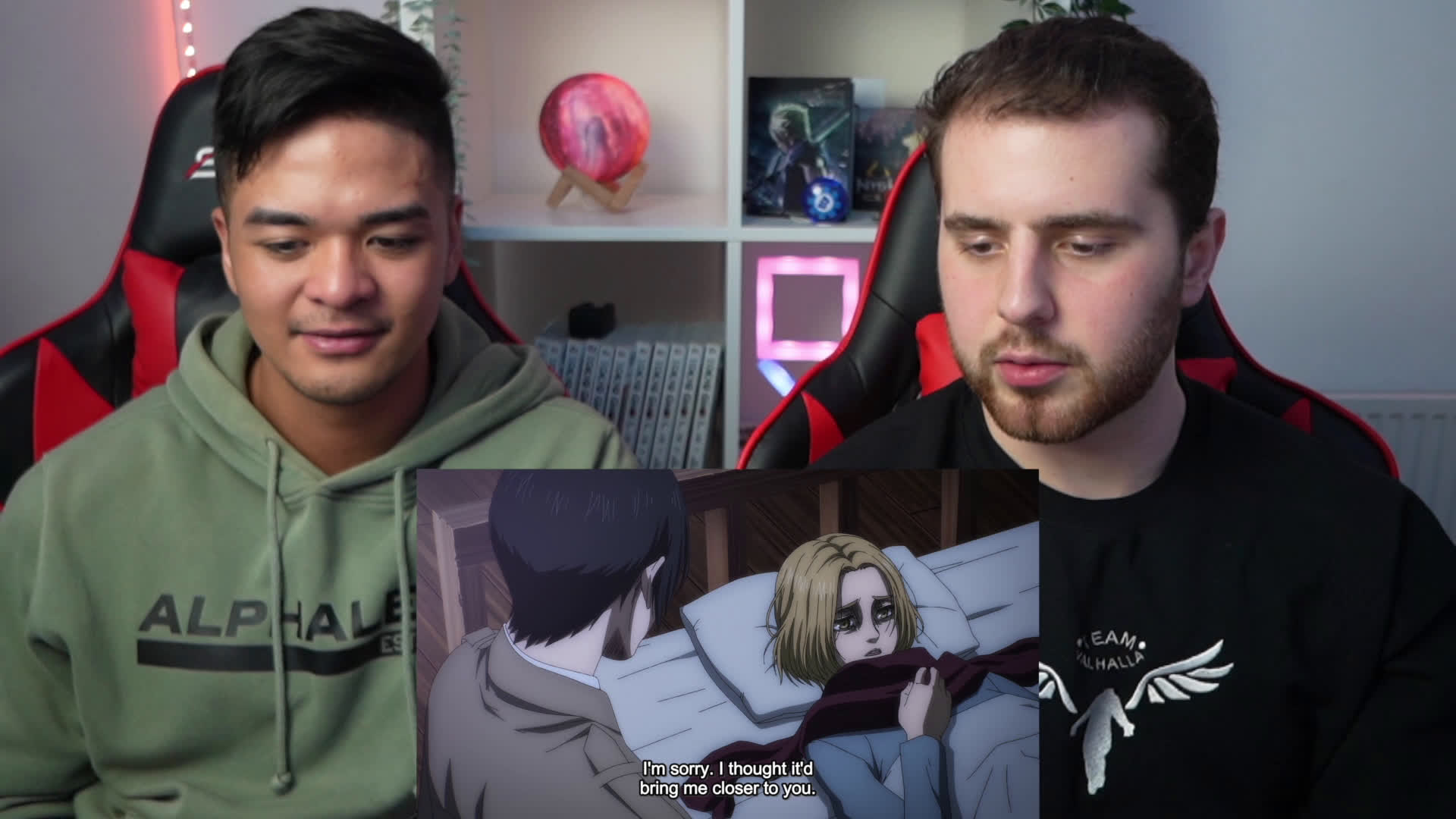 AoT Reactions ep 8 uncut