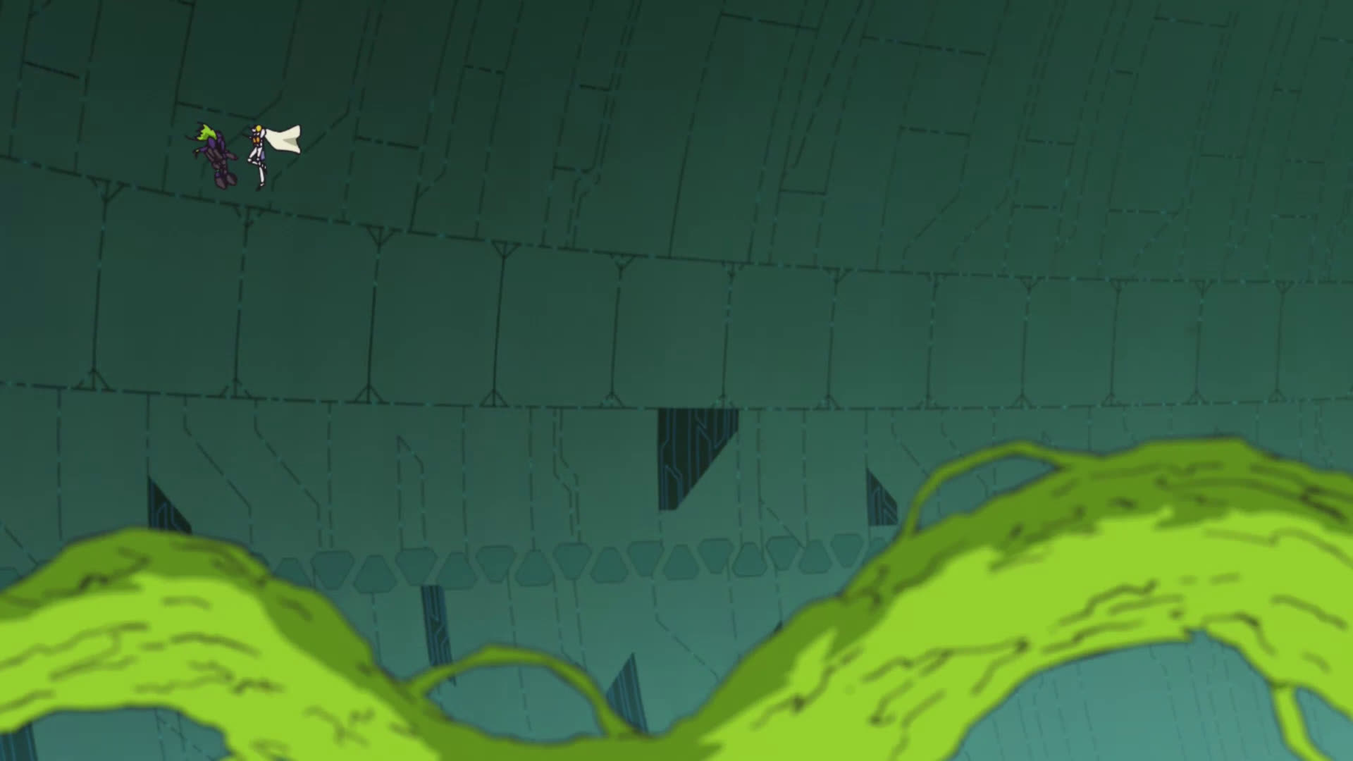Omnimon fights
