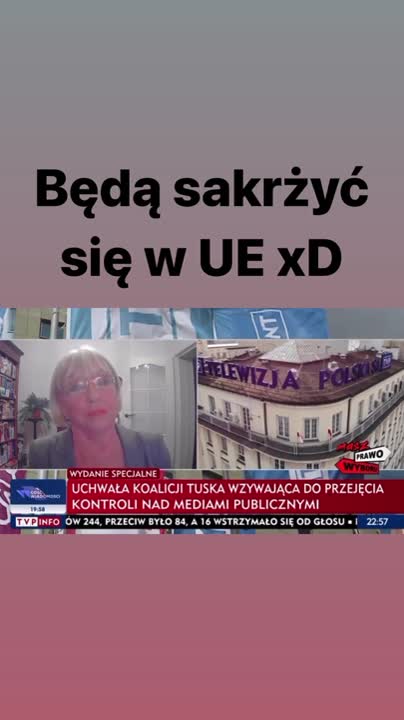 Watch PiSowska opozycja zamierza donosić na Polskę do Brukseli!!! | Streamable