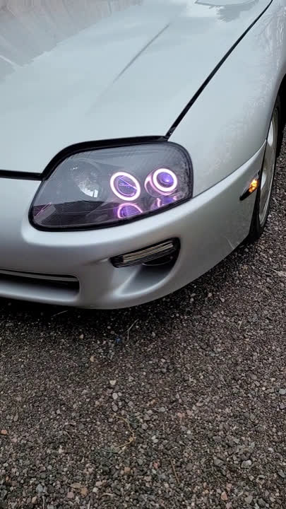 Supra Mk4 halo led turns