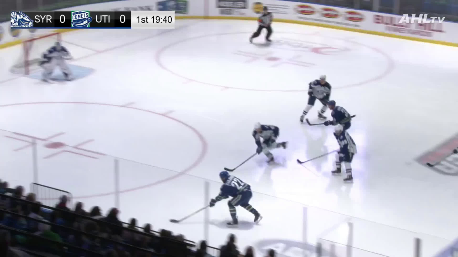 Gadj 1st shot of the game