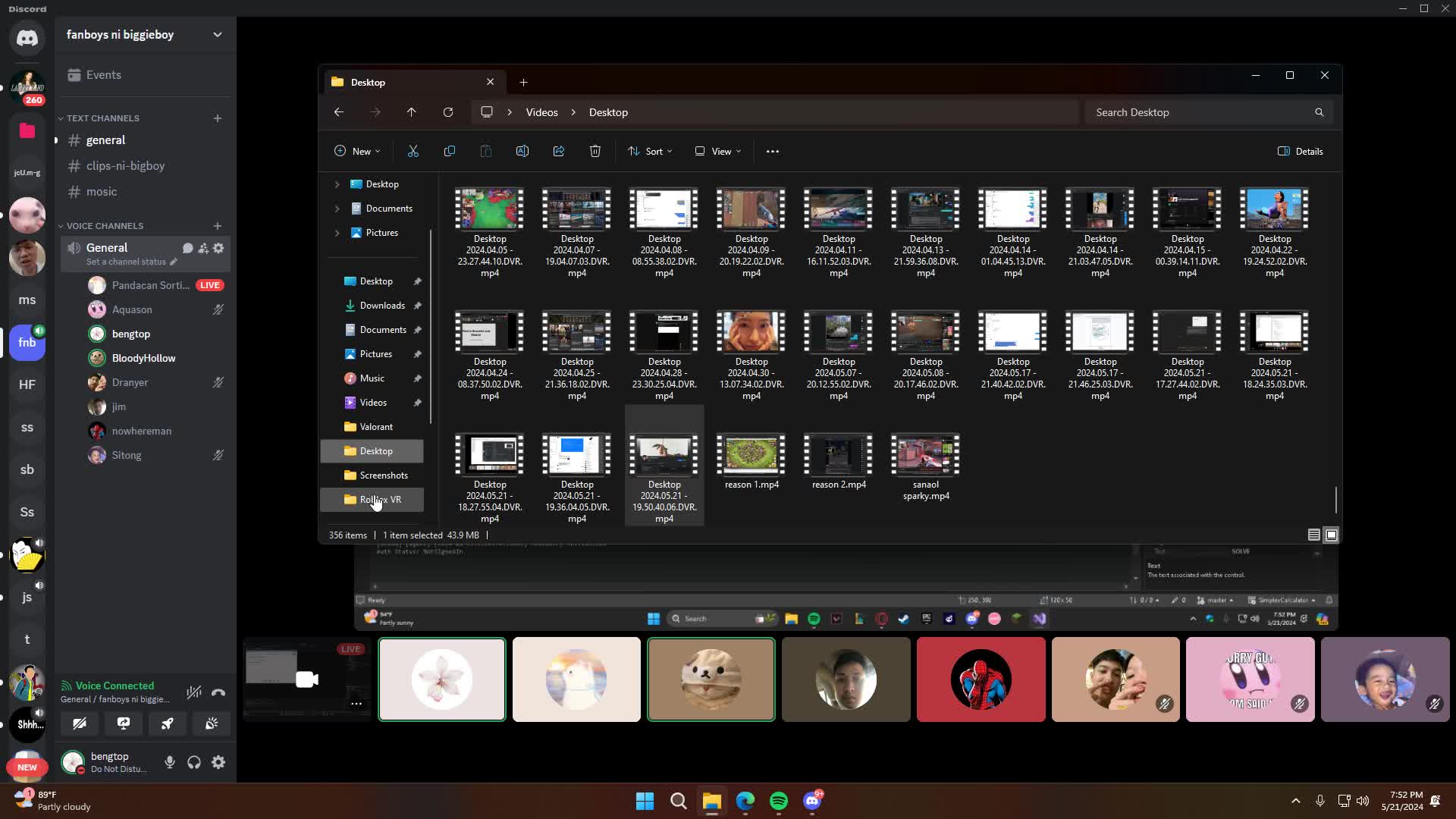 Watch Desktop 2024.05.21 - 19.52.31.07.DVR | Streamable