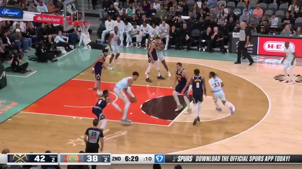 Watch WembyMuse - VICTOR WEMBANYAMA EMPHATIC SLAM Happy birthday Wemby! | Streamable