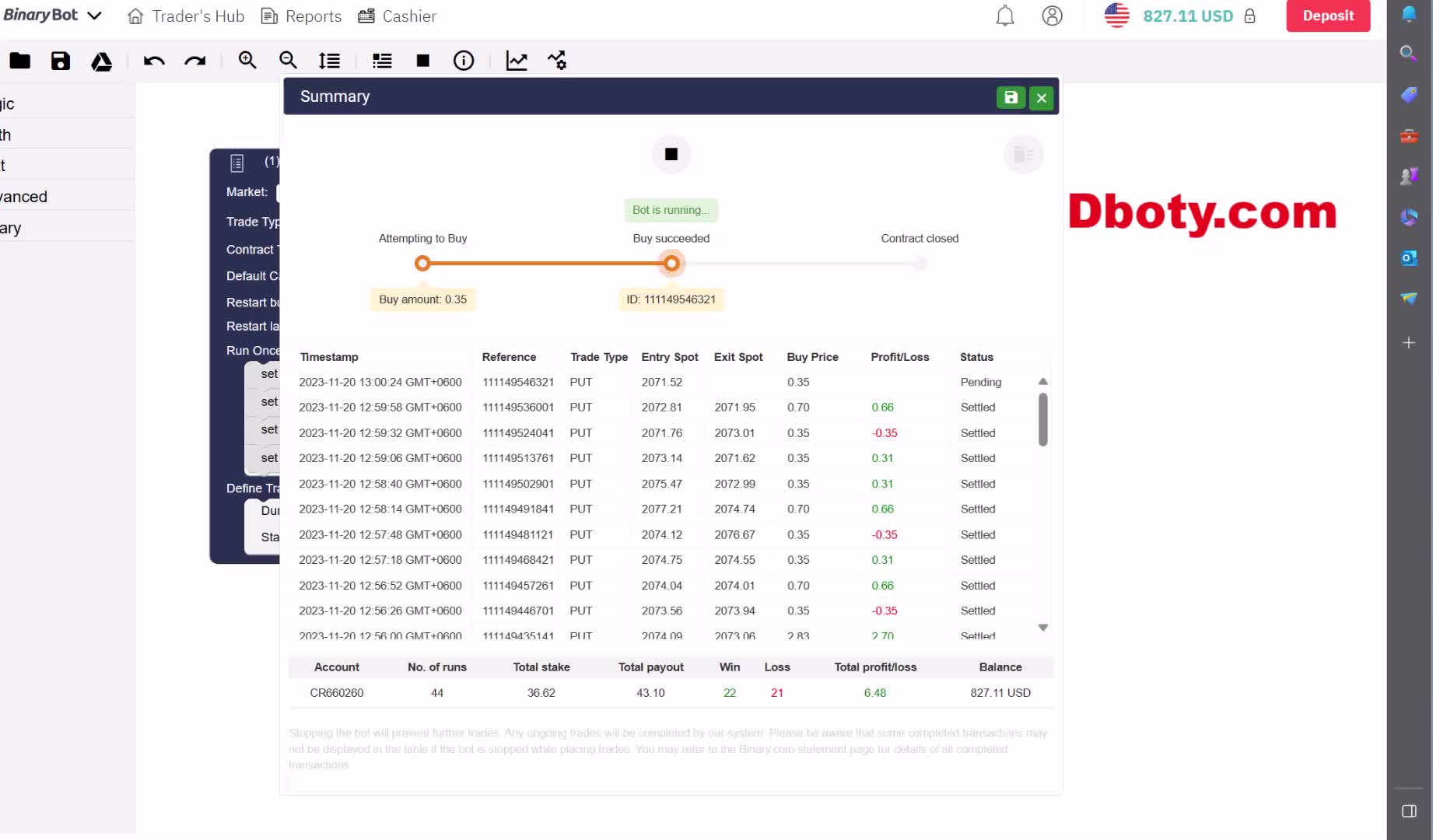 Watch Dboty - Techinical Deriv Bot - 2 | Streamable