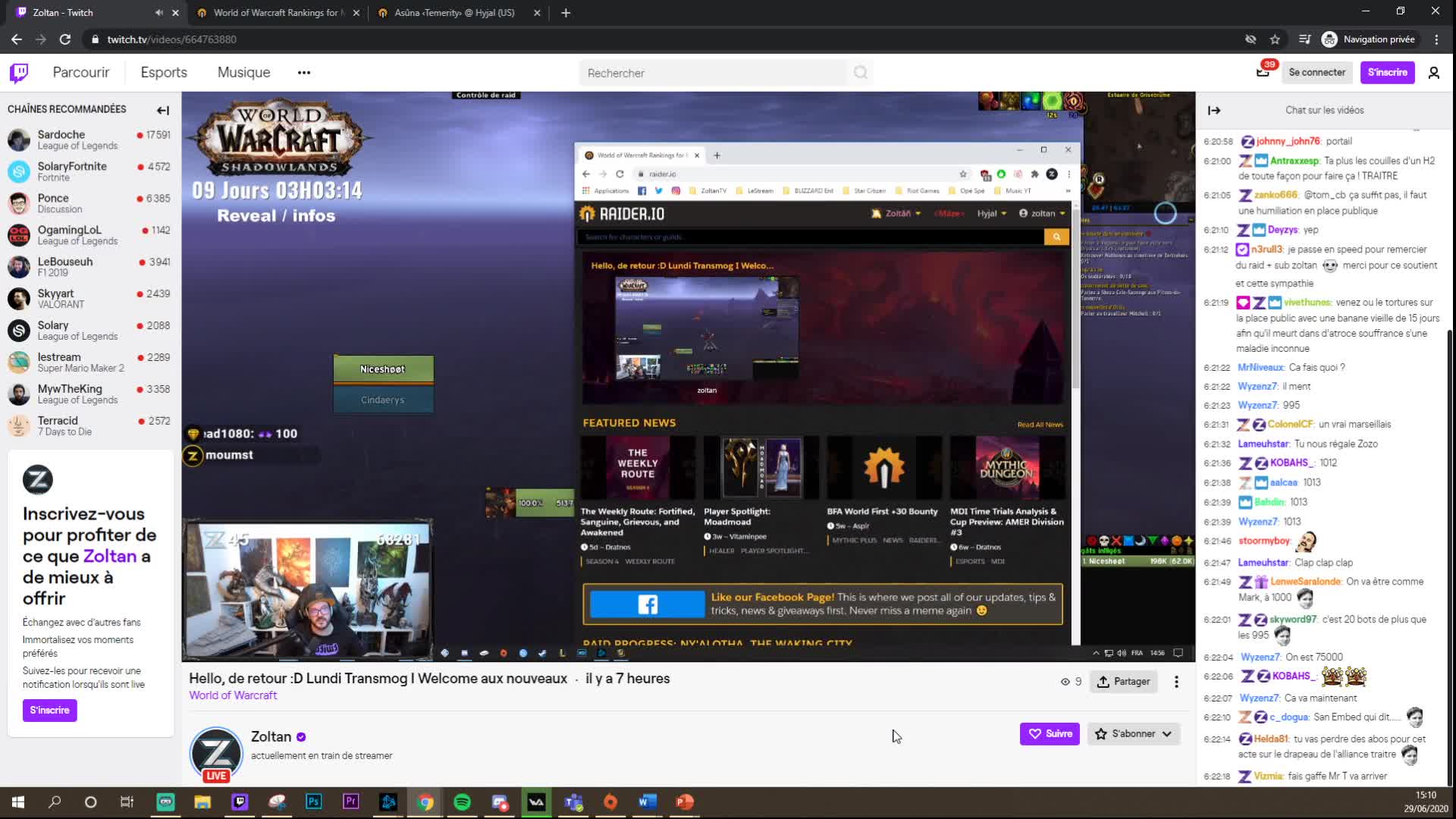 On joue à armes égales