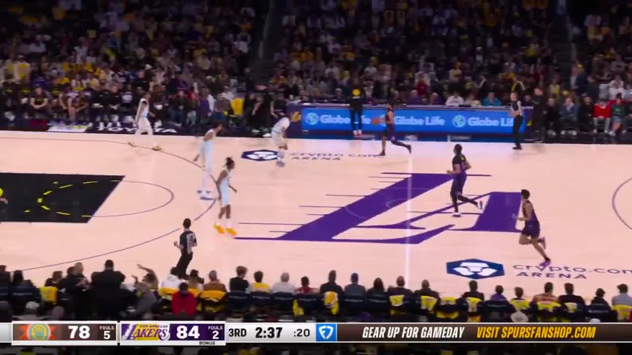 Watch [Highlight] Devin Vassell dunks on AD, and then Wemby throws down ...