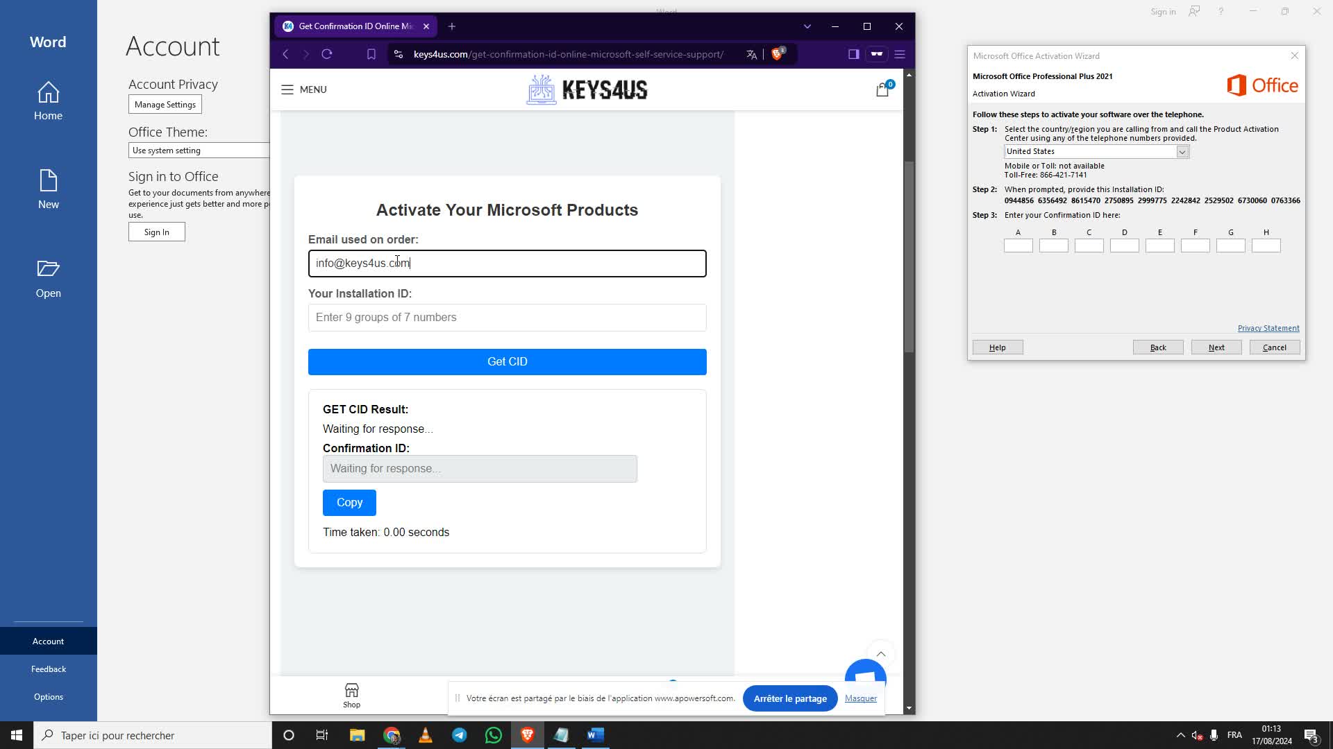 Watch Phone Activation | Streamable