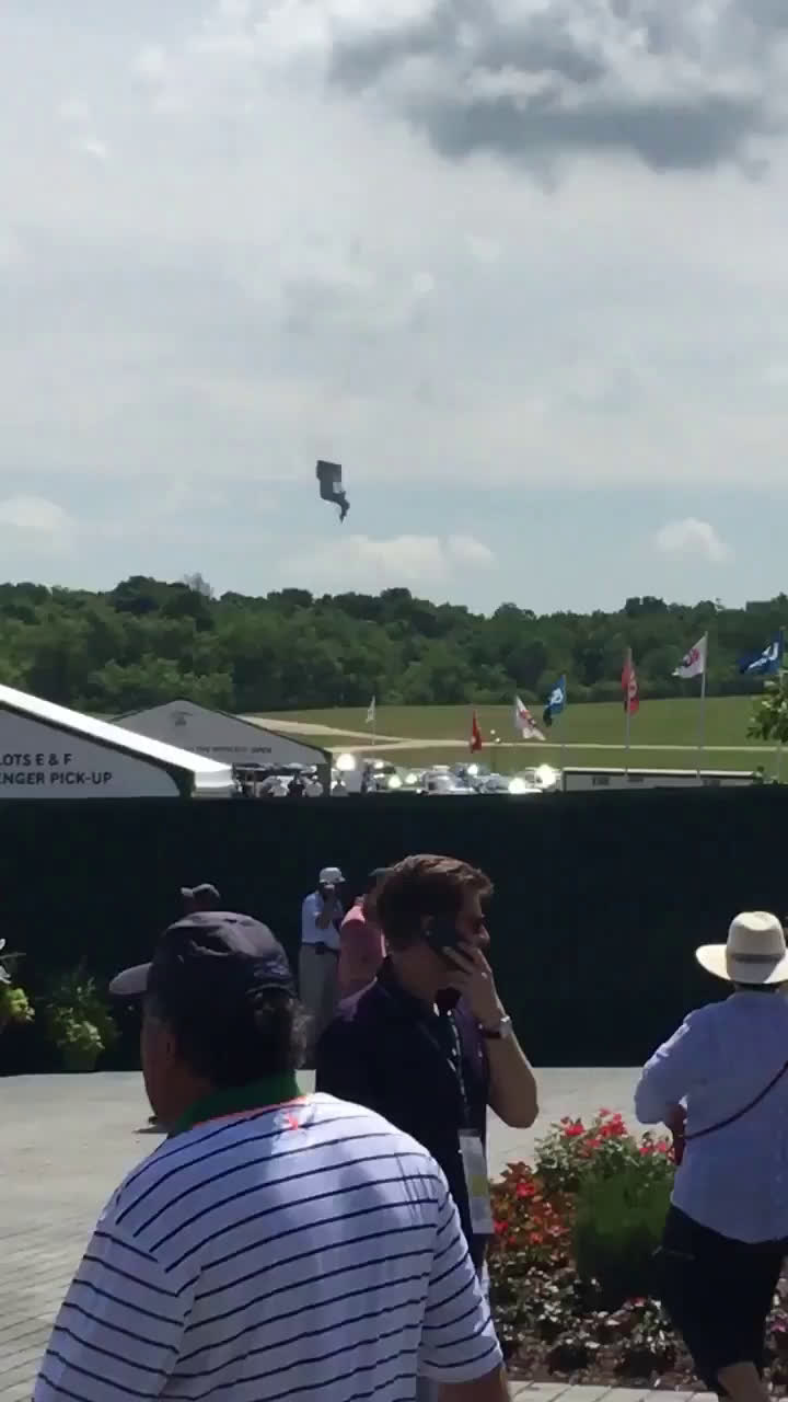 Blimp Crash at US Open