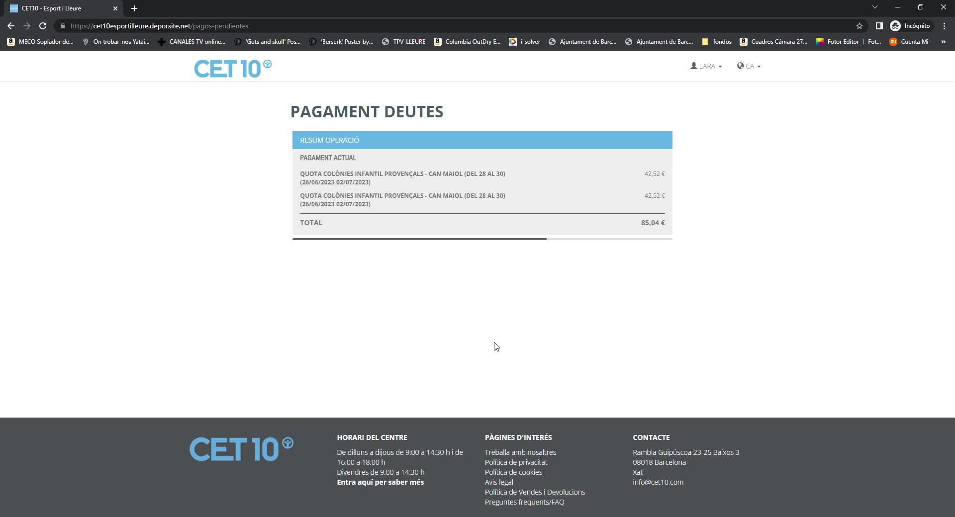 Watch CET10 - Esport i Lleure - Google Chrome 2023-04-27 11-45-55 ...