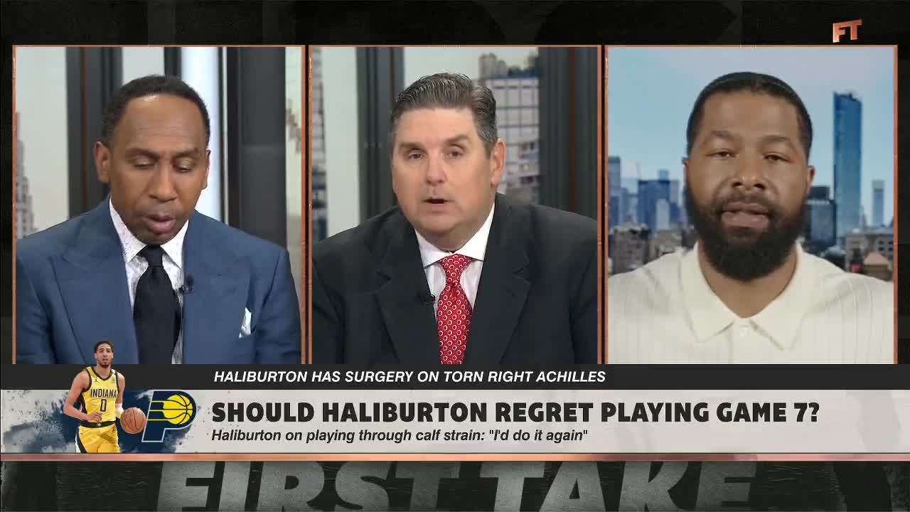 Watch Legion Hoops - Brian Windhorst on Tyrese Haliburton: “I know that you didn’t win th ...