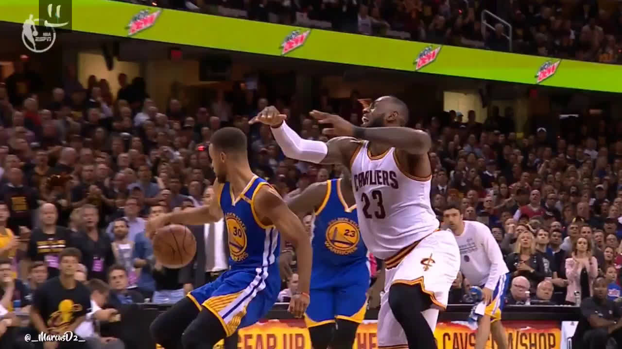 Steph strips LeBron