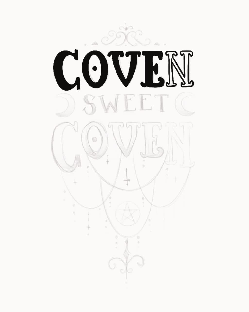 Coven Sweet Coven by The Witchy Stitcher