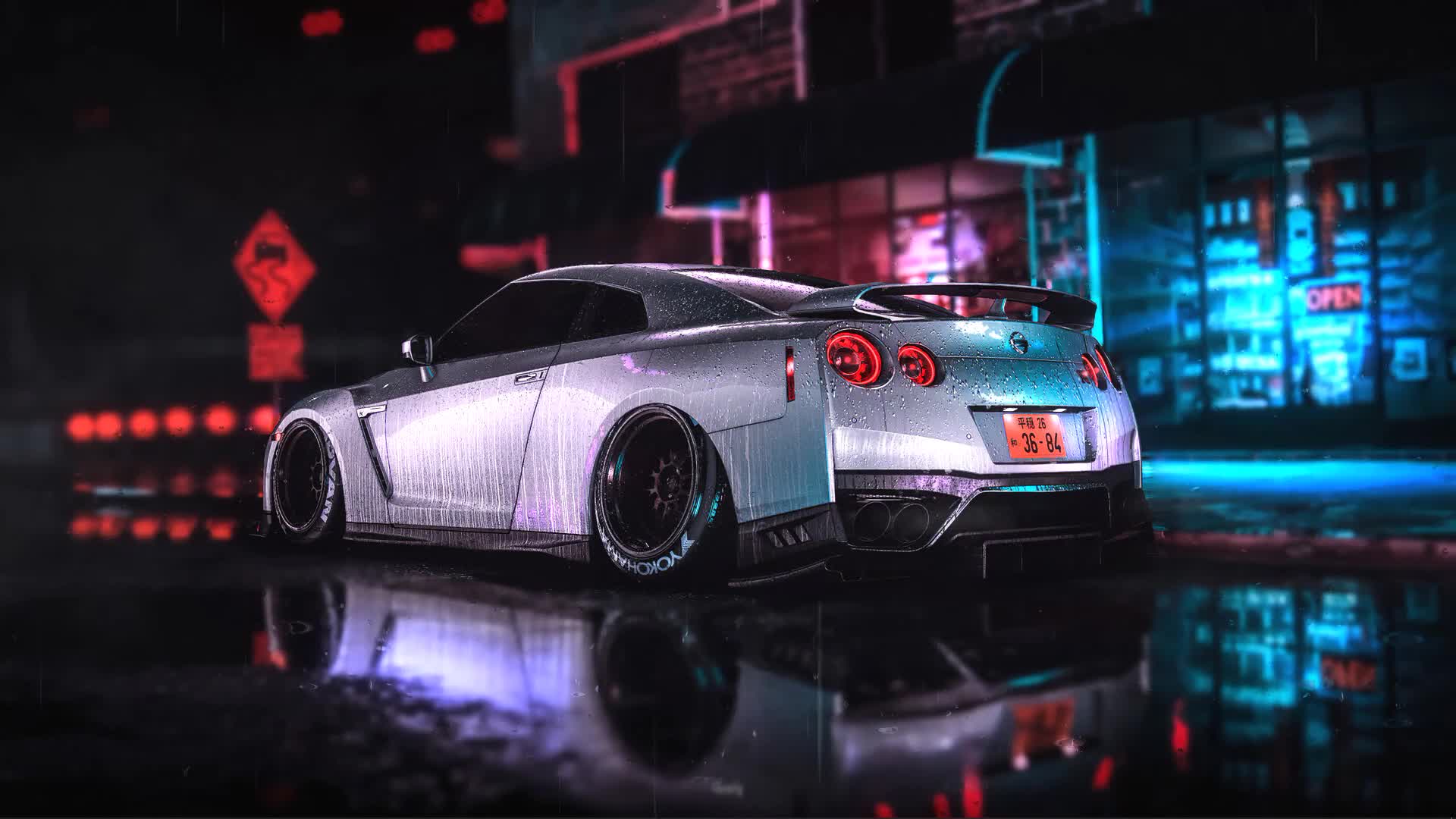 Car GTR Nissan Live Wallpaper