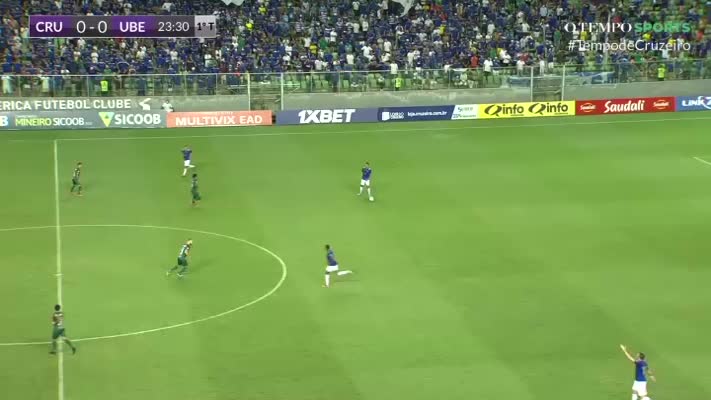 Cruzeiro 2+3 build-up and 8 space movement