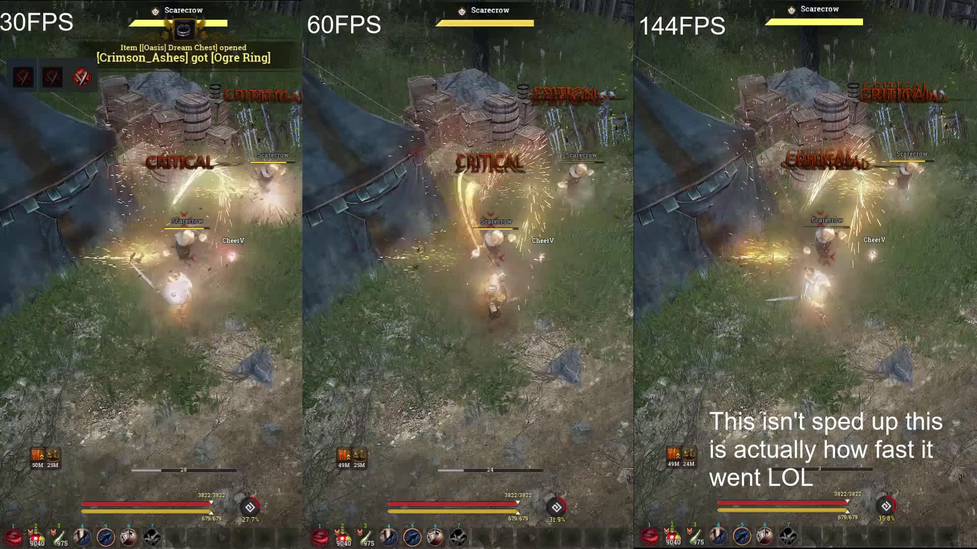 Watch Primed Forward Slash Succession Crude FPS Comparison | Streamable