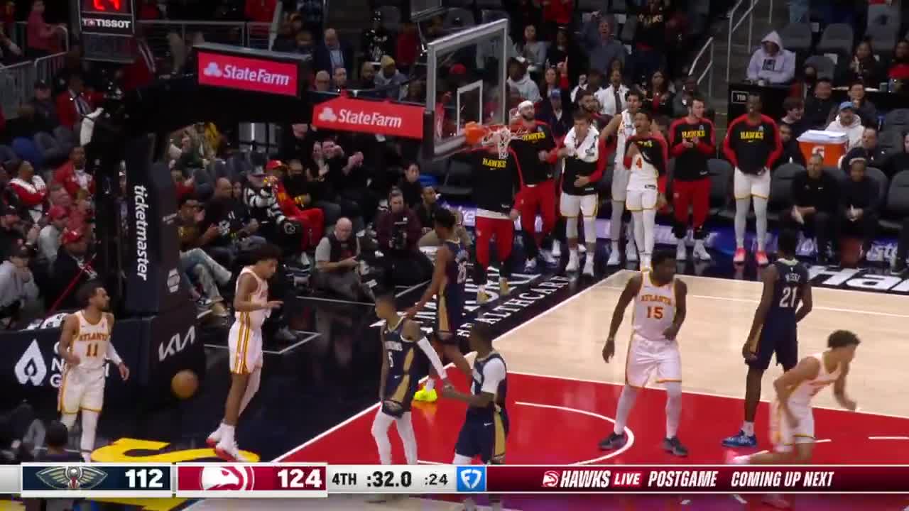 Watch Atlanta Hawks - TRAE LOB TO JALEN GOODNIGHT | Streamable